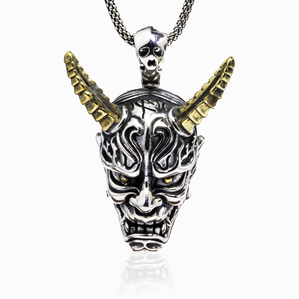 Ragnarök Surtur Skull Pendant – RAJATAWORLD